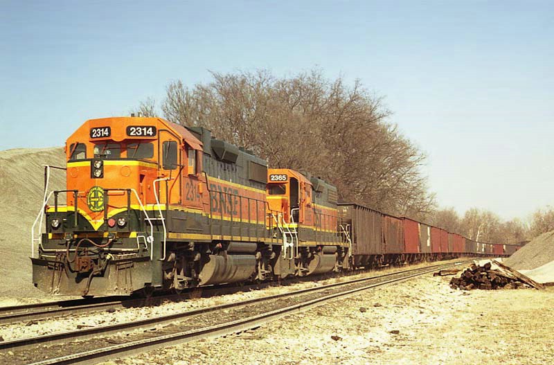 BNSF'S East Thomas Yard